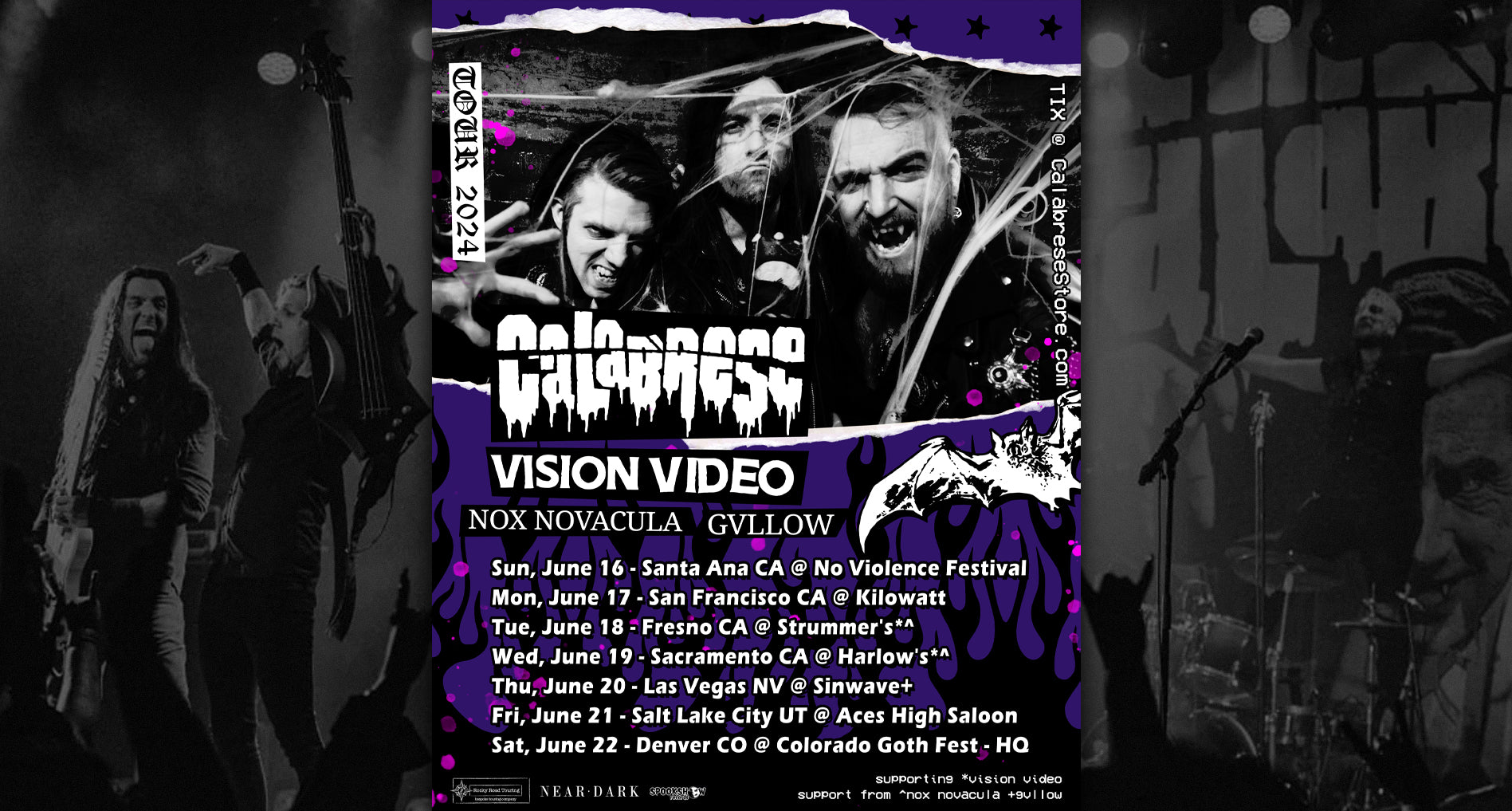 CALABRESE 🦇 undead, blood & goth rock n roll – Calabrese Store